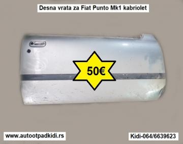 Desna vrata za Fiat Punto Mk1 kabriolet
Fiat Punto Mk1