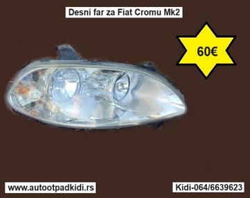 Desni far za Fiat Cromu Mk2
Fiat Croma Mk2