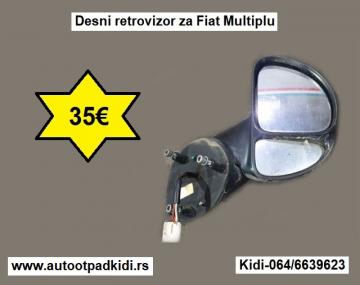 Desni retrovizor za Fiat Multiplu
Fiat Multipla Mk1