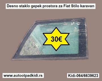 Desno staklo gepek prostora za Fiat Stilo karavan
Fiat Stilo