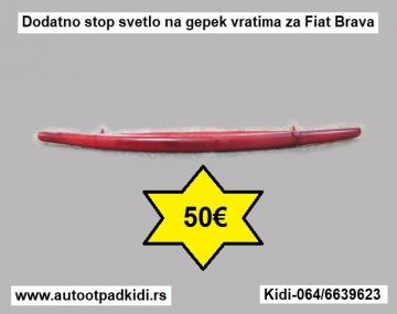 Dodatno stop svetlo na gepek vratima za Fiat Brava
Fiat Brava