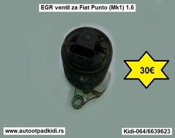 EGR ventil za Fiat Punto (Mk1) 1.6
Fiat Punto Mk1