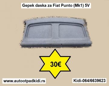 Gepek daska za Fiat Punto (Mk1) 5V
Fiat Punto Mk1