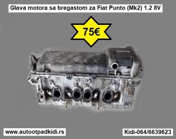 GLAVA MOTORA SA BREGASTOM ZA FIAT PUNTO (MK2) 1.2 8V
 FIAT PUNTO MK2