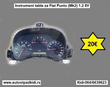 Instrument tabla za Fiat Punto (Mk2) 1.2 8V
Fiat Punto Mk2