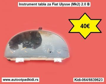 Instrument tabla za Fiat Ulysse (Mk2) 2.0 B
Fiat Ulysse Mk2