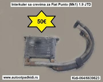 Interkuler sa crevima za Fiat Punto (Mk1) 1.7 TD
Fiat Punto Mk1