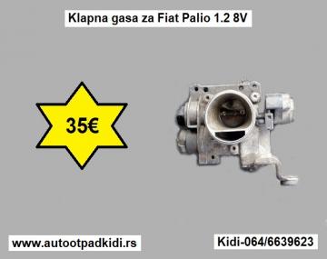 Klapna gasa za Fiat Palio 1.2 8V
Fiat Palio