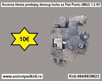 Kociona klesta prednjeg desnog tocka za Fiat Punto (Mk2) 1.2 8V
Fiat Punto Mk2