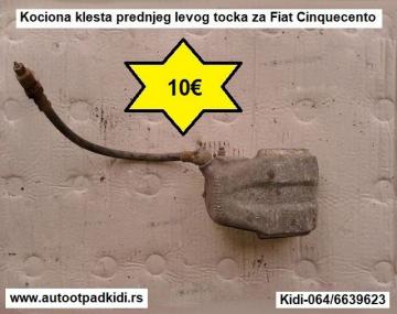 KOCIONA KLESTA PREDNJEG LEVOG TOCKA ZA FIAT CINQUECENTO
 FIAT CINQUECENTO