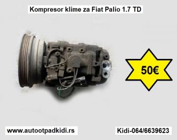 Kompresor klime za Fiat Palio 1.7 TD
Fiat Palio