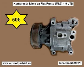 KOMPRESOR KLIME ZA FIAT PUNTO (MK2) 1.9 JTD
 FIAT PUNTO MK2