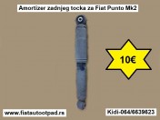 Amortizer zadnjeg tocka za Fiat Punto Mk2