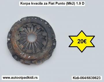 Korpa kvacila za Fiat Punto (Mk2) 1.9 D
Fiat Punto Mk2