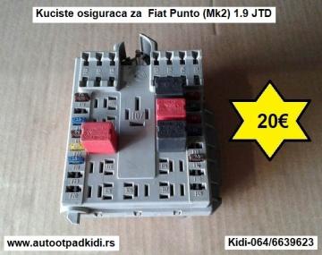 Kuciste osiguraca za Fiat Punto (Mk2) 1.9 JTD
Fiat Punto Mk2