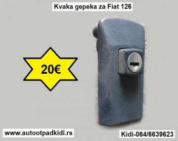 Kvaka gepeka za Fiat 126
Fiat 126 (Peglica) oldtajmer