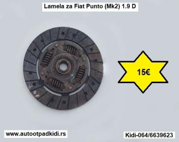 LAMELA ZA FIAT PUNTO (MK2) 1.9 D
 FIAT PUNTO MK2