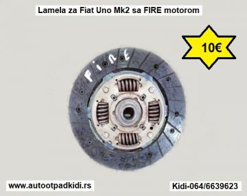 LAMELA ZA FIAT UNO MK2 SA FIRE MOTOROM
 FIAT UNO MK2