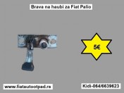 Brava na haubi za Fiat Palio