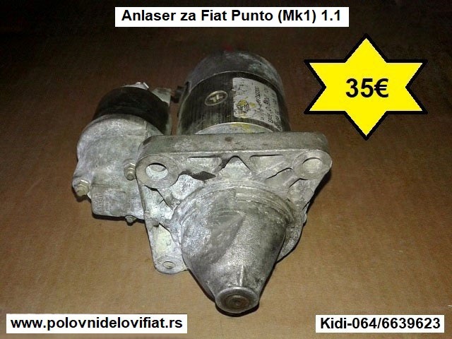 Anlaser za Fiat Punto (Mk1) 1.1