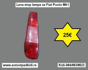 Leva stop lampa za Fiat Punto Mk1
Fiat Punto Mk1