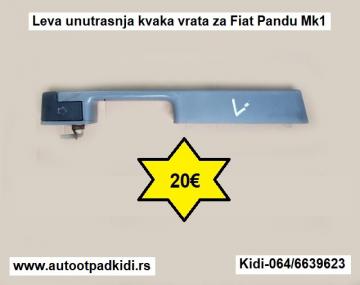 Leva unutrasnja kvaka vrata za Fiat Pandu Mk1
Fiat Panda Mk1