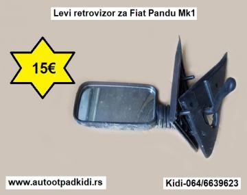 Levi retrovizor za Fiat Pandu Mk1
Fiat Panda Mk1