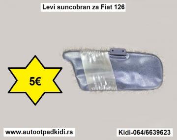 Levi suncobran za Fiat 126
Fiat 126 (Peglica) oldtajmer