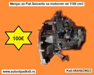 MENJAC ZA FIAT SEICENTO SA MOTOROM OD 1108 CM3
 FIAT PUNTO MK2