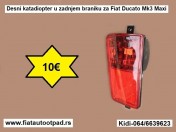 Desni katadiopter u zadnjem braniku za Fiat Ducato Mk3 Maxi