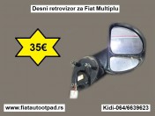 Desni retrovizor za Fiat Multiplu