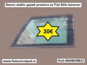 Desno staklo gepek prostora za Fiat Stilo karavan