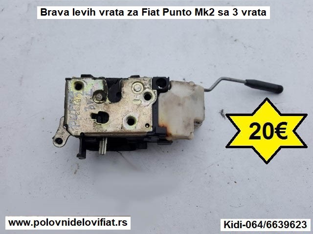 Brava levih vrata za Fiat Punto (Mk2) sa 3 vrata