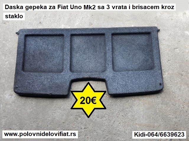 Daska gepeka za Fiat Uno Mk2 sa 3 vrata