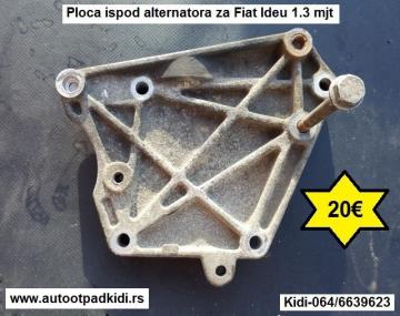 Ploca ispod alternatora za Fiat Ideu 1.3 mjt
Fiat Idea