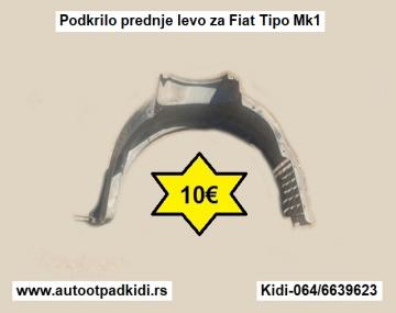 Podkrilo prednje levo za Fiat Tipo Mk1
Fiat Tipo Mk1