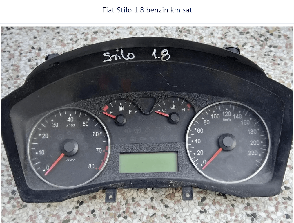 Fiat Stilo 1.8 benzin km sat