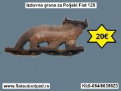 Izduvna grana za Poljski Fiat 125