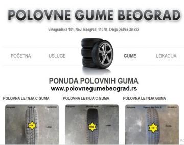 Polovne gume
Fiat Punto Mk2