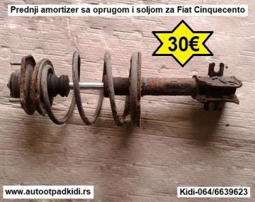 Prednji amortizer sa oprugom i soljom za Fiat Cinquecento
Fiat Cinquecento