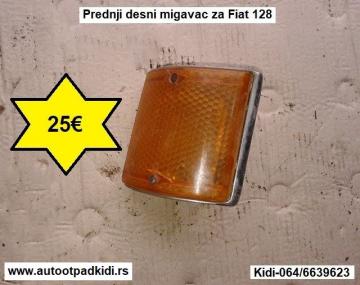 Prednji desni migavac za Fiat 128
Fiat 128 Sport Coupe (oldtajmer)