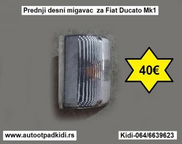 Prednji desni migavac za Fiat Ducato Mk1
Fiat Ducato Mk1