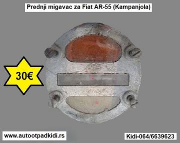 Prednji migavac za Fiat AR-55 (Kampanjola)
Fiat AR-55 (Campanjola) oldtajmer