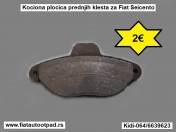 Kociona plocica prednjih klesta za Fiat Seicento