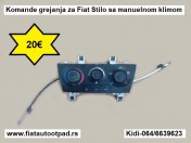 Komande grejanja za Fiat Stilo sa manuelnom klimom