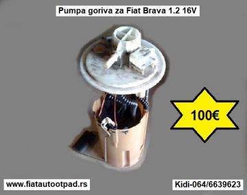 Pumpa goriva za Fiat Brava 1.2 16V
Fiat Brava