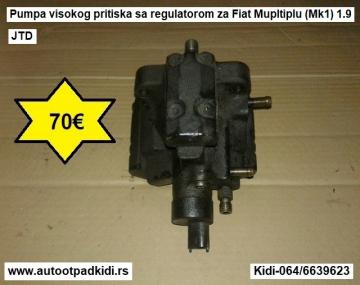 Pumpa visokog pritiska sa regulatorom za Fiat Multiplu (Mk1) 1.9 JTD
Fiat Multipla Mk1