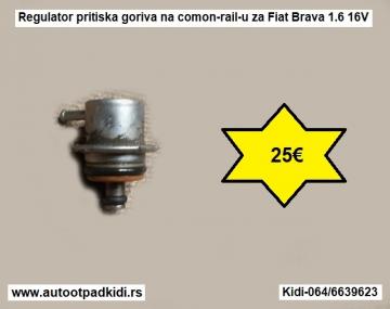 REGULATOR PRITISKA GORIVA NA COMON-RAIL-U ZA FIAT BRAVA 1.6 16V
 FIAT BRAVA