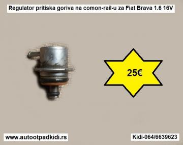 Regulator pritiska goriva na comon-rail-u za Fiat Brava 1.6 16V
Fiat Brava