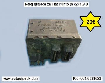 Relej grejaca za Fiat Punto (Mk2) 1.9 D
Fiat Punto Mk2